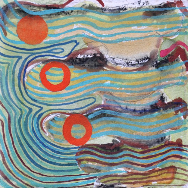 Paintings on paper - Phoebe Dingwall